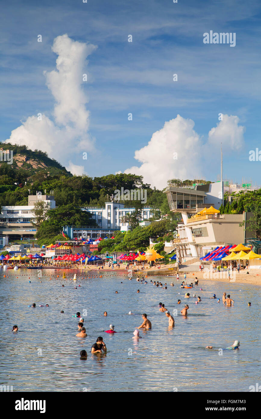 Stanley Main Beach, Stanley, Hong Kong Island, Hong Kong Stock Photo ...