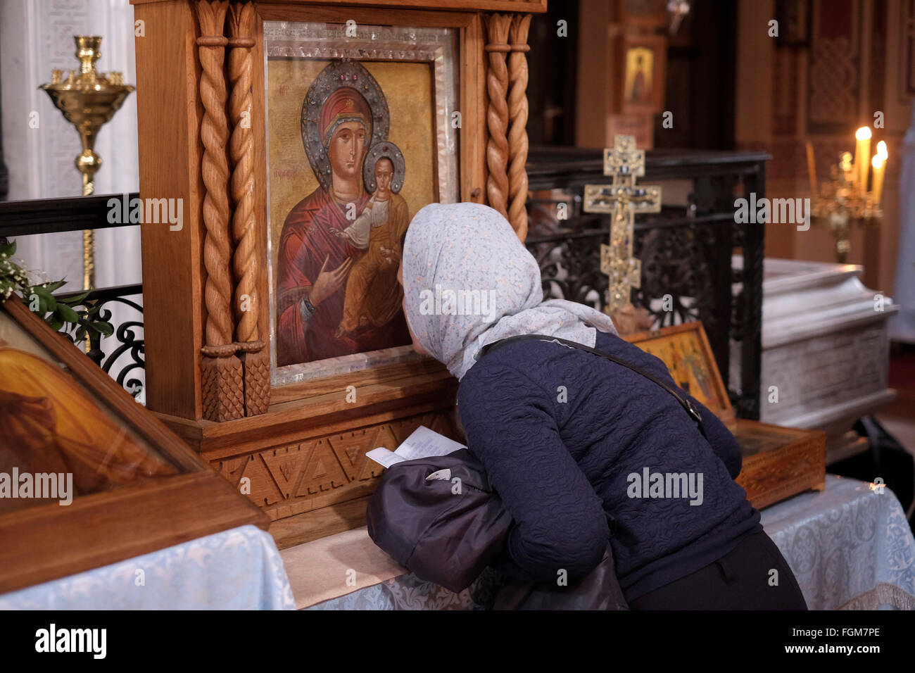 Christian orthodox icon hi-res stock photography and images - Alamy