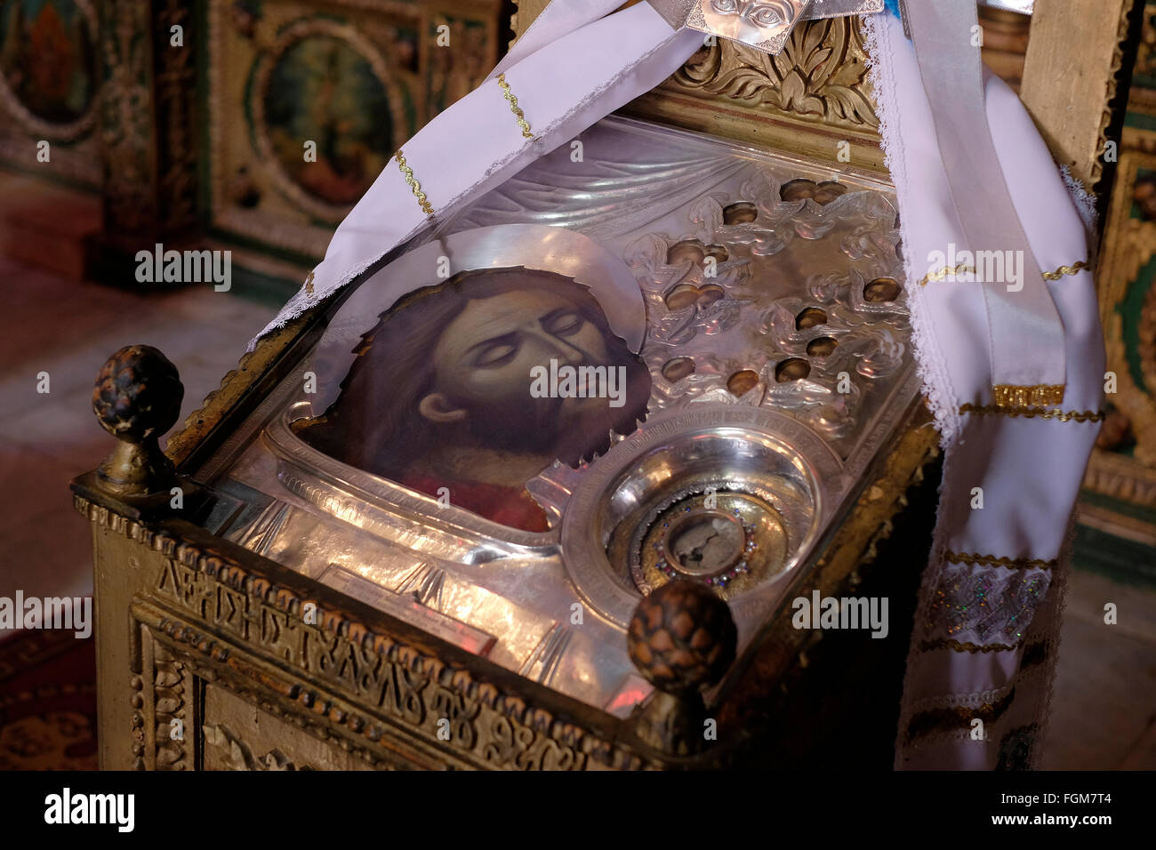 John monastery skull hi-res stock photography and images - Alamy