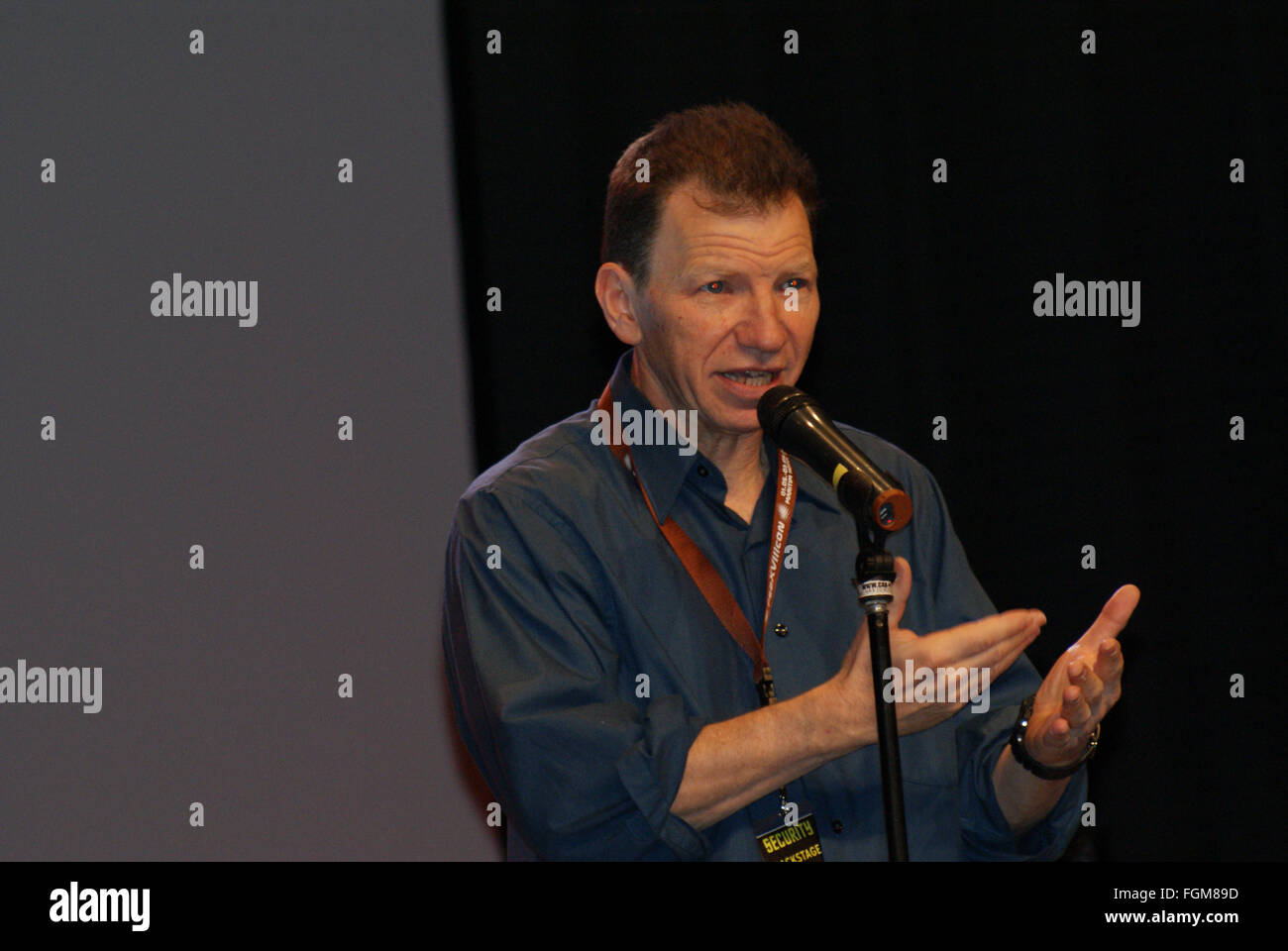 Max Grodénchik at Fedcon 18 Stock Photo - Alamy