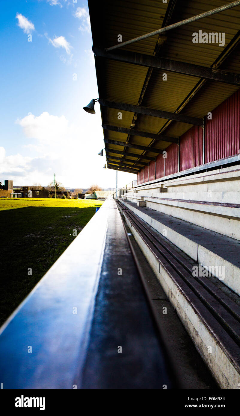 An empty rugby stand Stock Photo - Alamy