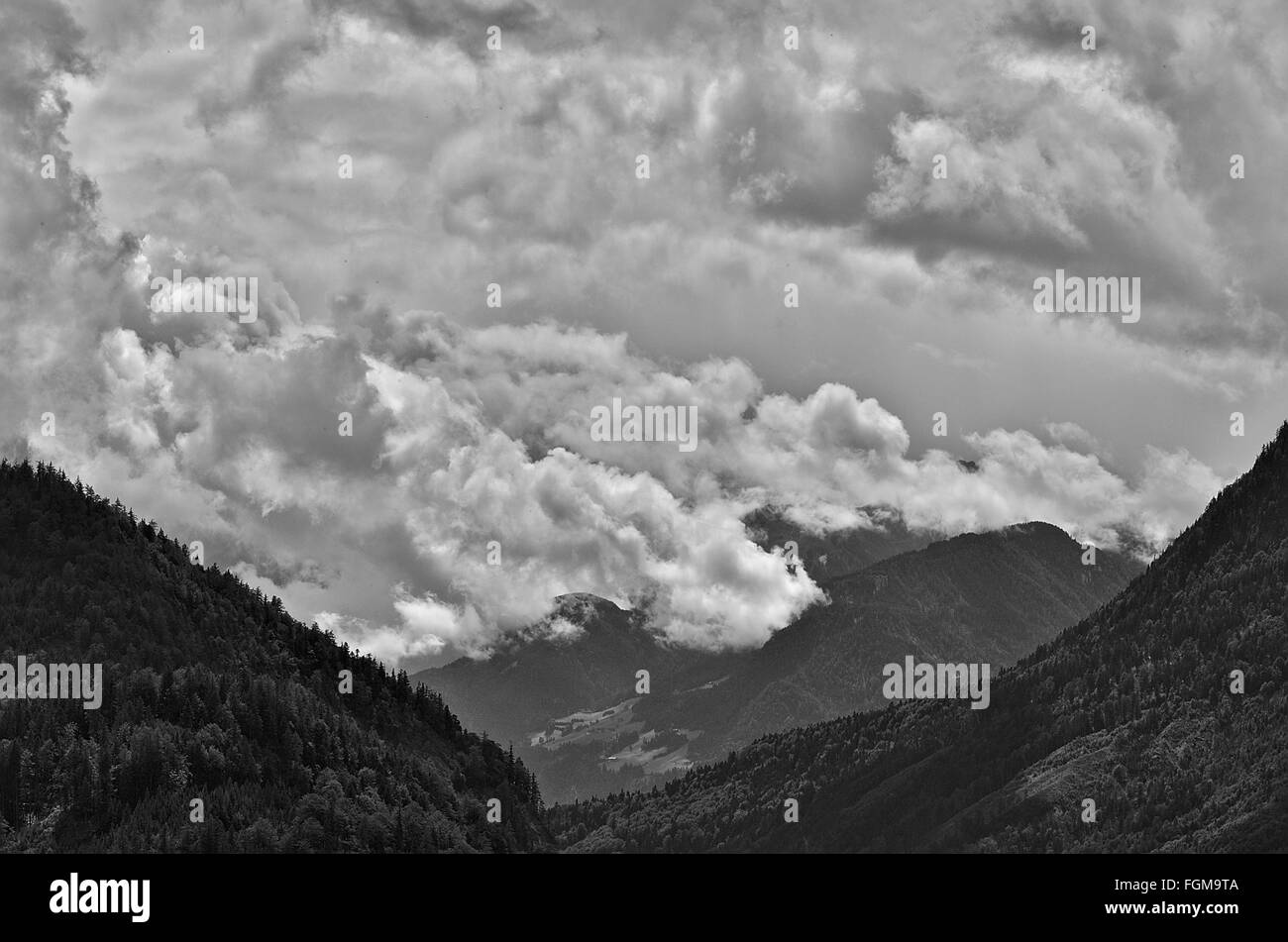 Alp natur Black and White Stock Photos & Images - Alamy