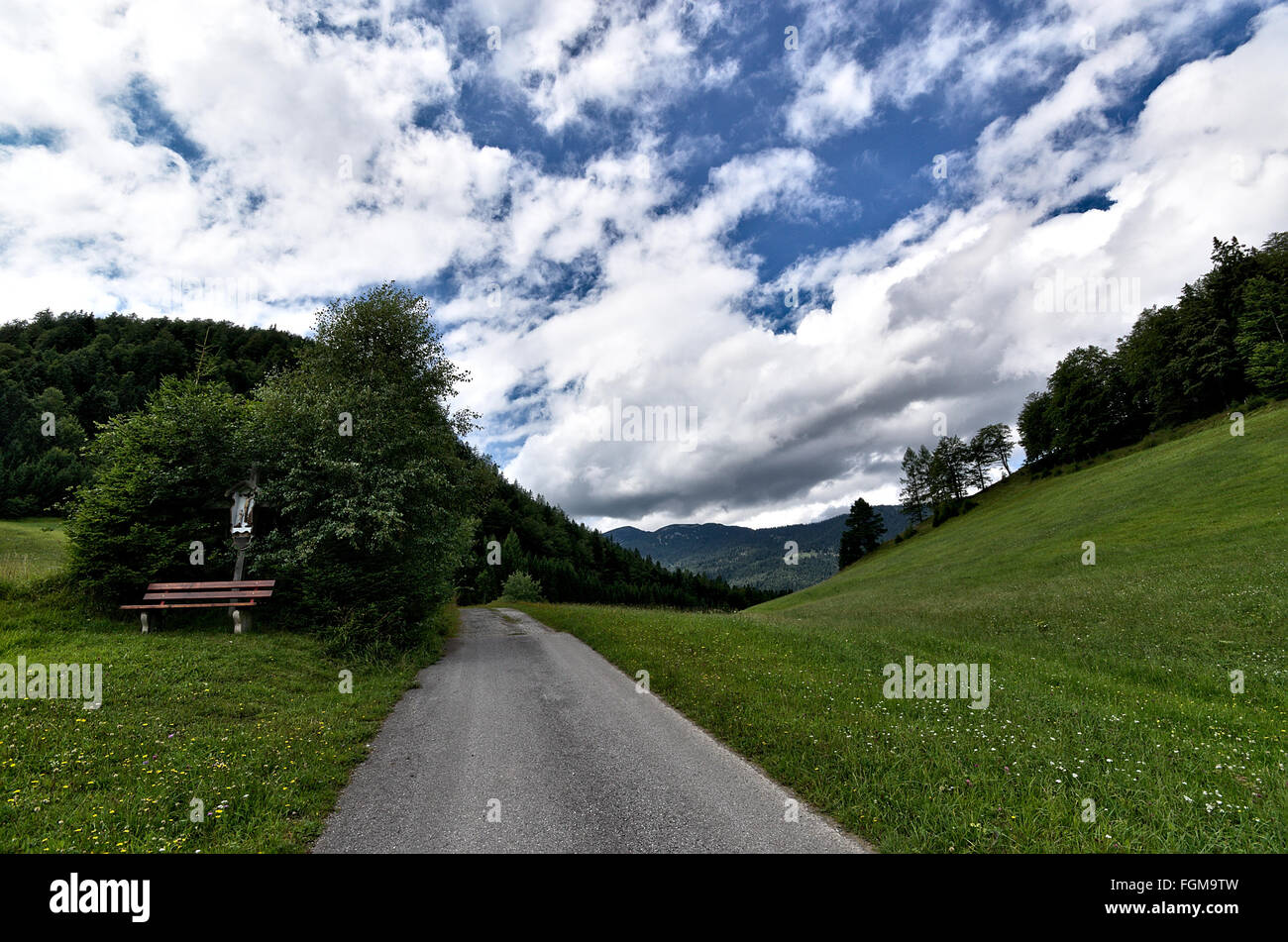 in the Tyrolian Mountains Stock Photo - Alamy