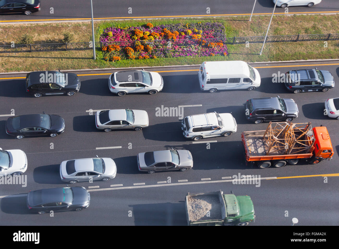 urban, city, car, traffic, scene, transportation, travel, street ...