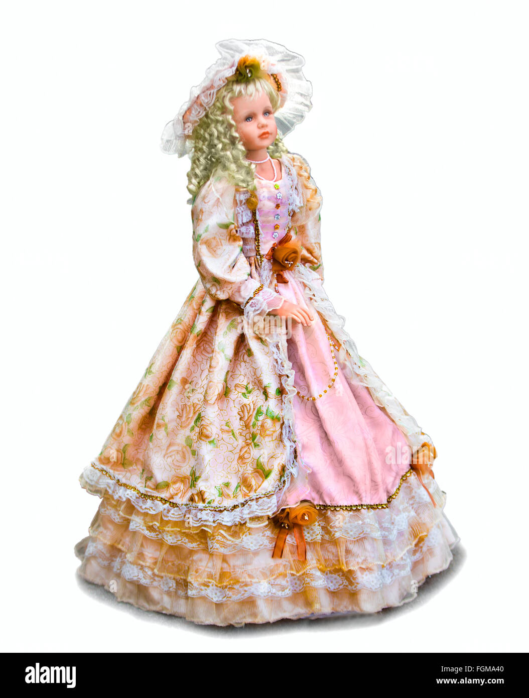 Old fashioned porcelain doll hi-res stock photography and images - Alamy
