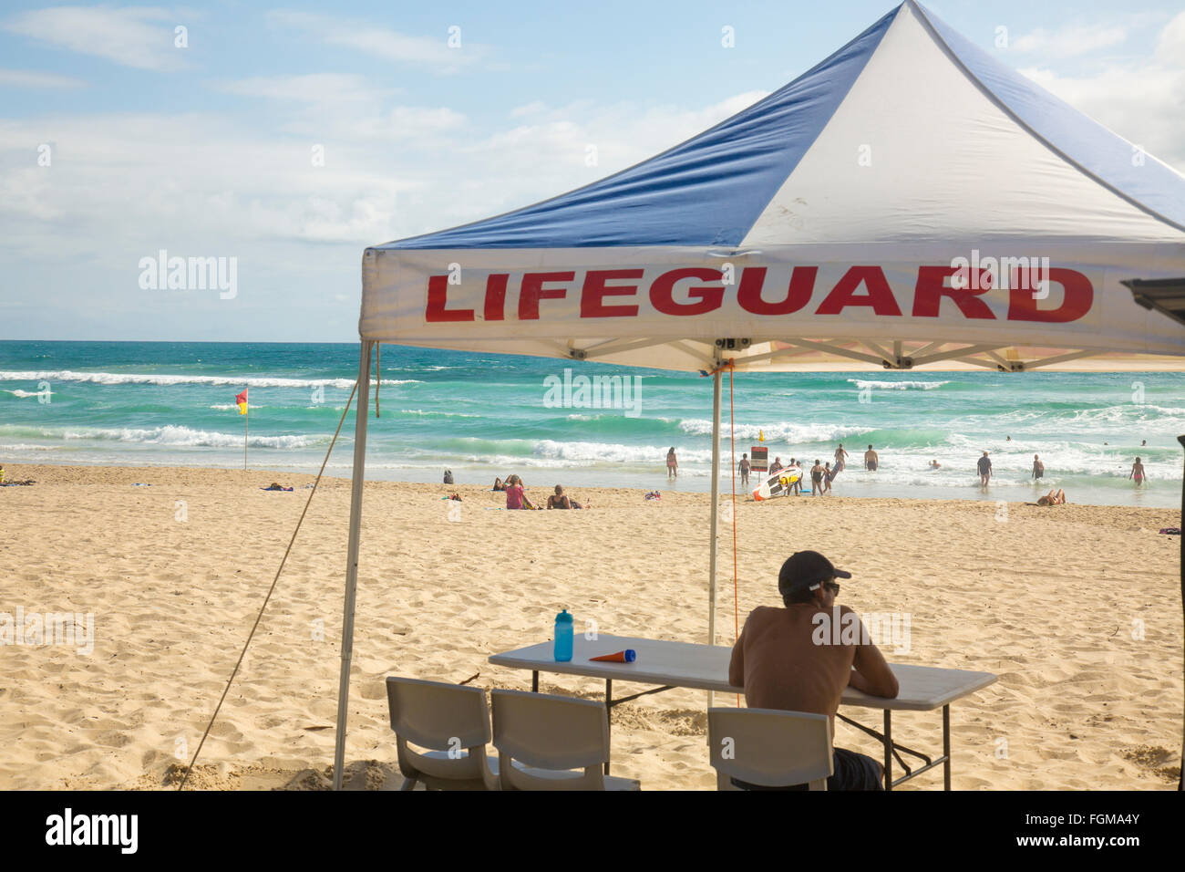 Male lifeguard hi-res stock photography and images - Alamy