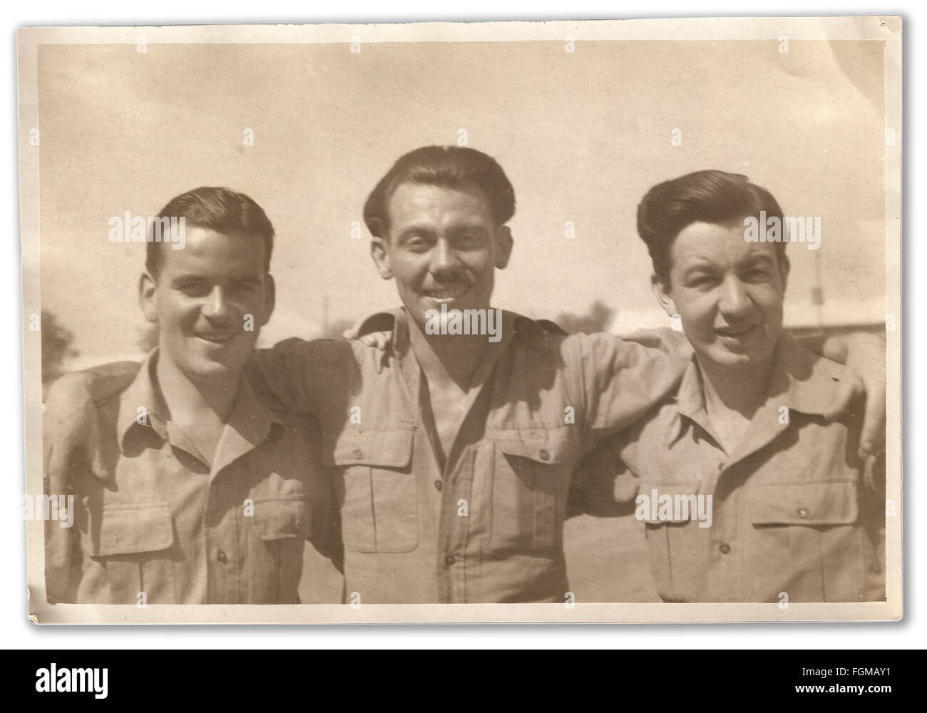 National Servicemen in the RAF, serving in Kashmir, India, in 1946 ...