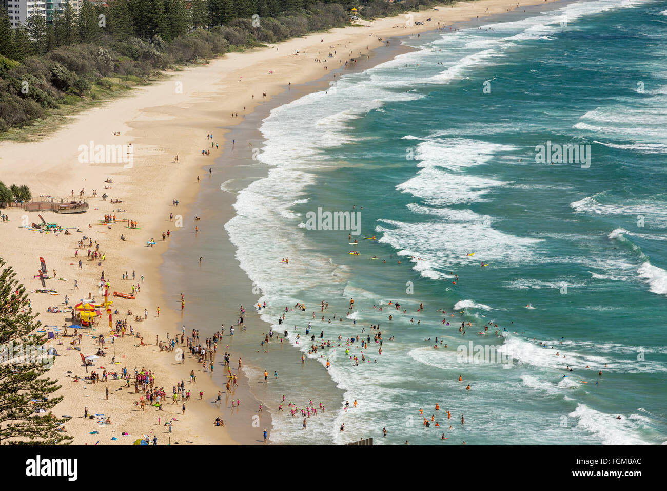 Burleigh beach hi-res stock photography and images - Alamy