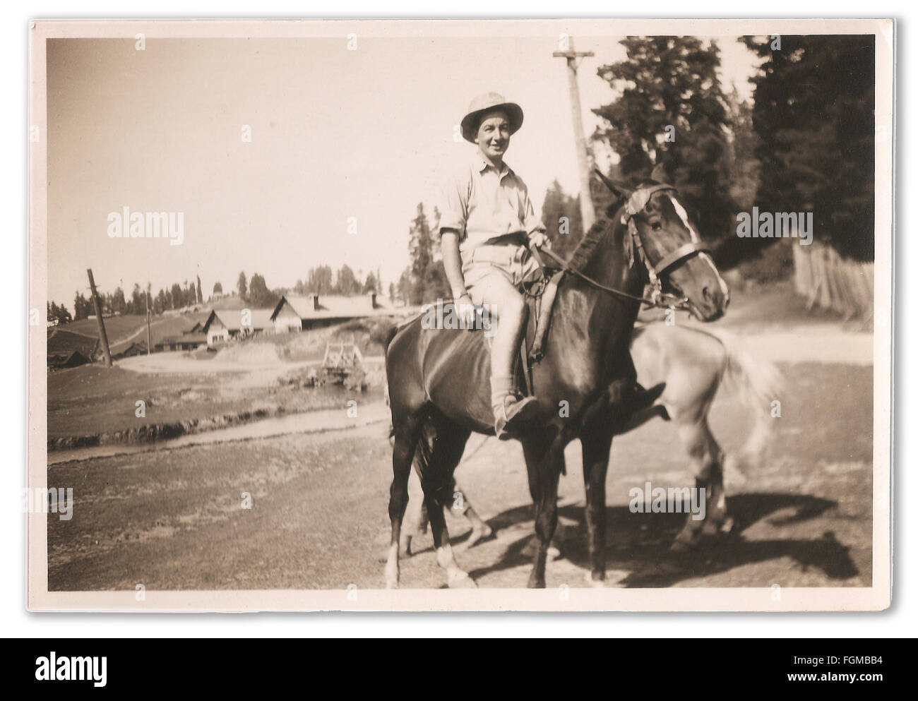 National Servicemen in the RAF, serving in Kashmir, India, in 1946 ...