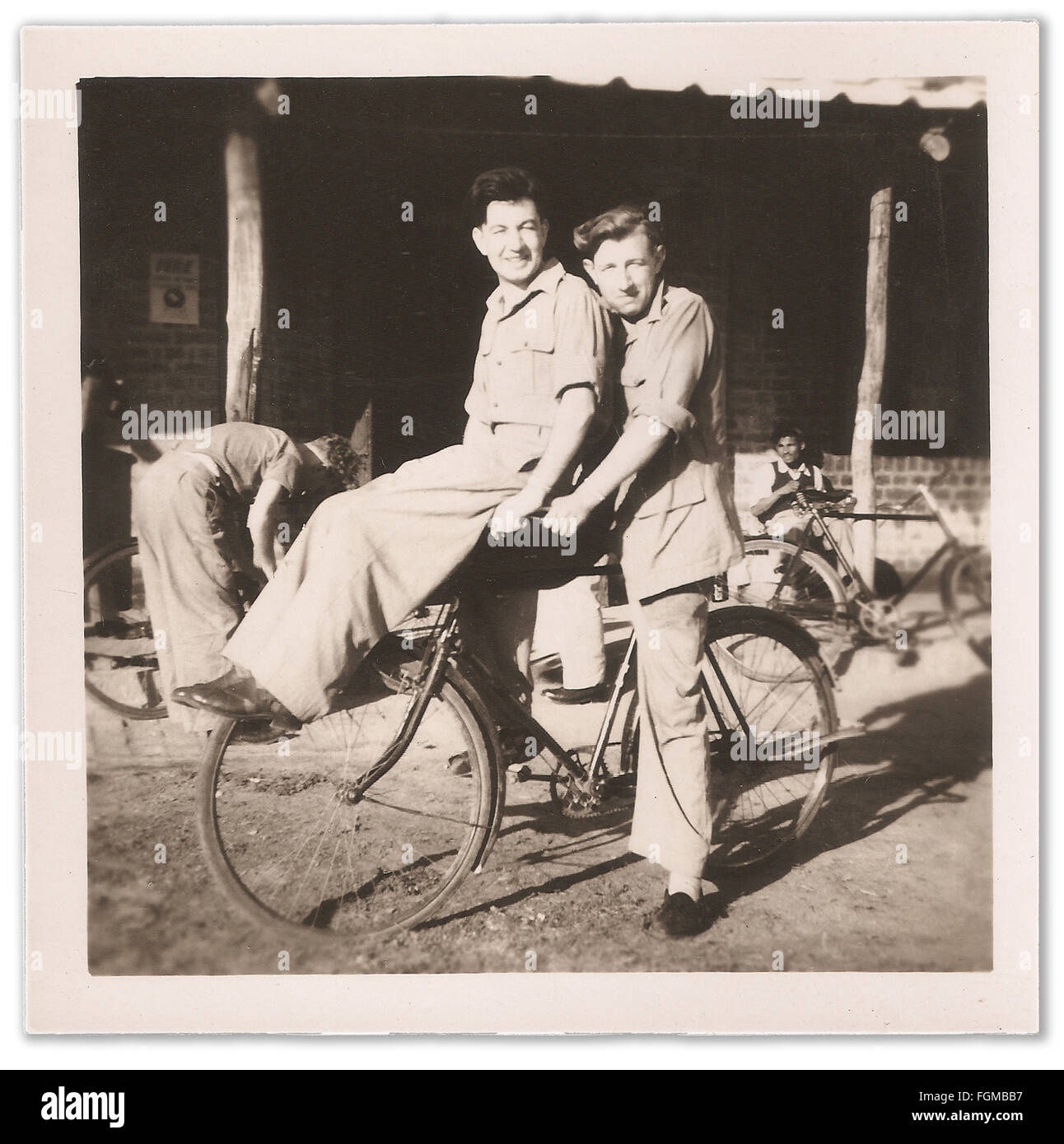 National Servicemen in the RAF, serving in Kashmir, India, in 1946 ...