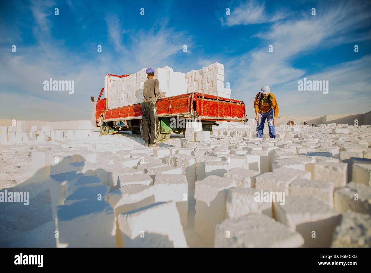 Limestone quarry egypt hi-res stock photography and images - Alamy