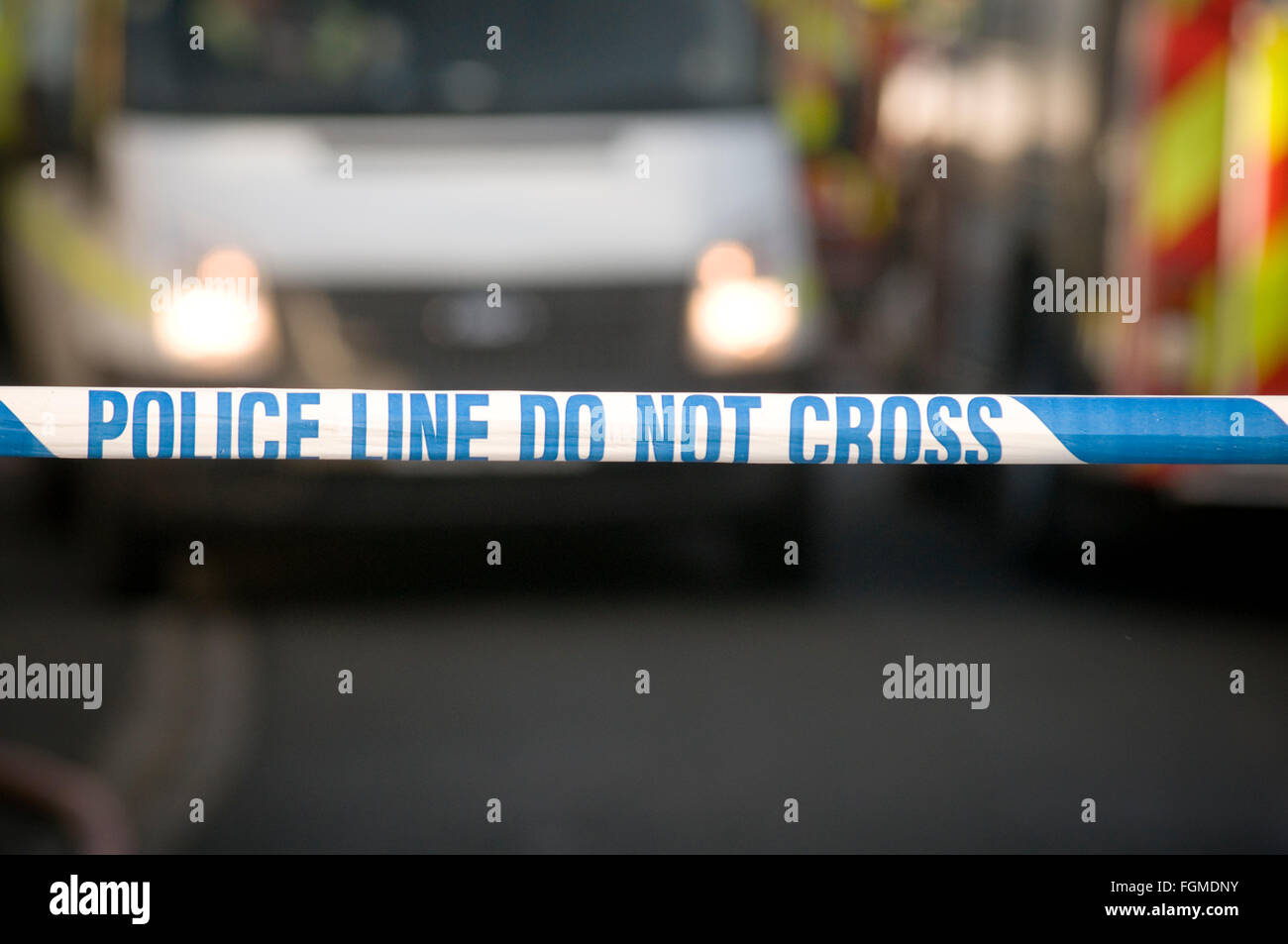 Crime scene tape hi-res stock photography and images - Alamy