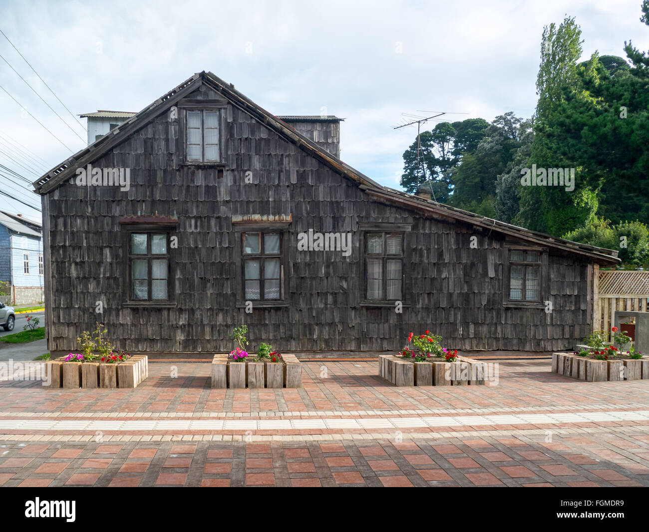 Old german wood house hi-res stock photography and images - Alamy