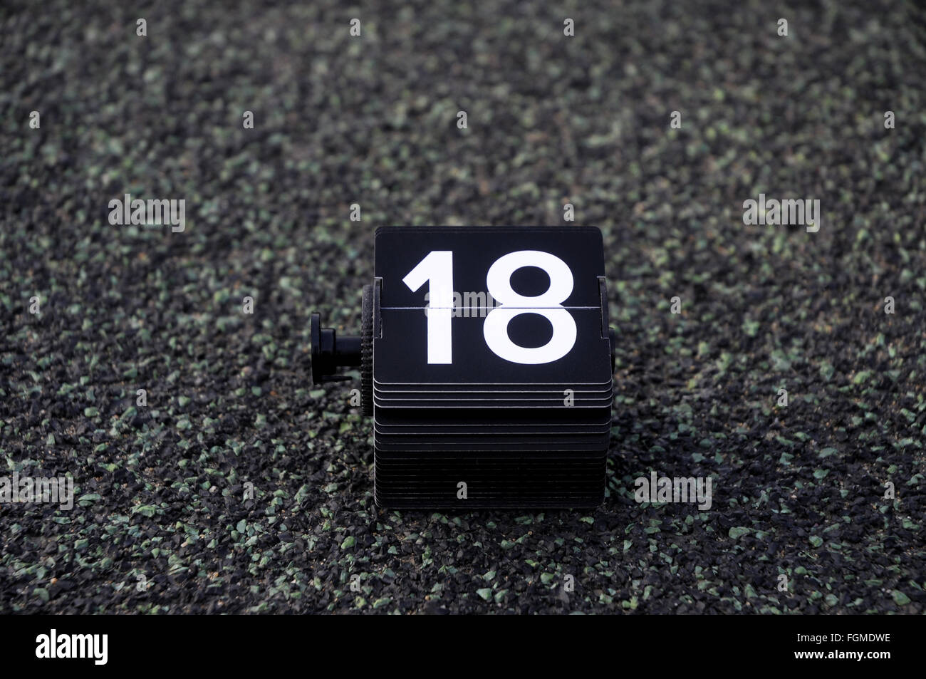 Number 18 numbers eighteen hi-res stock photography and images - Alamy