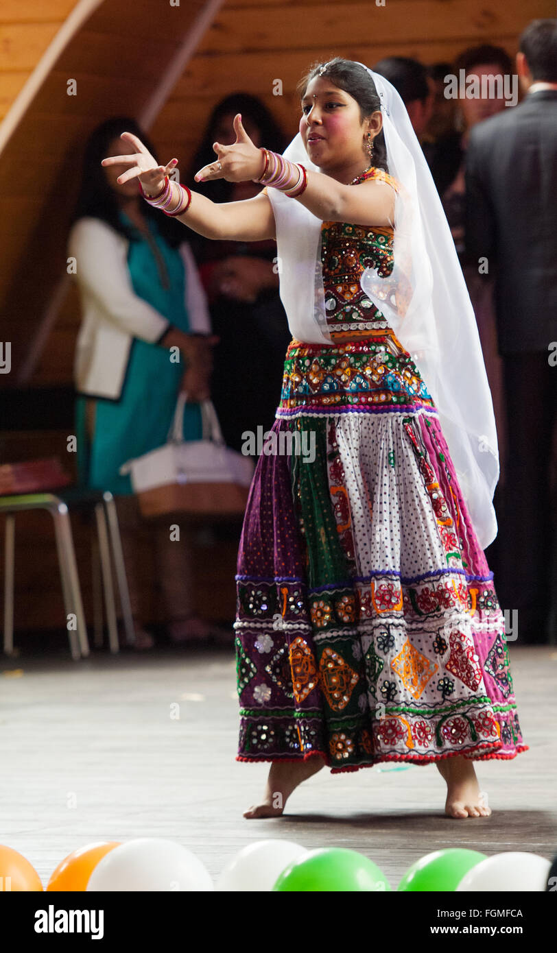 RUSSIA, MOSCOW - AUGUST 16, 2015: Unidentified artist of Harshi balani ...