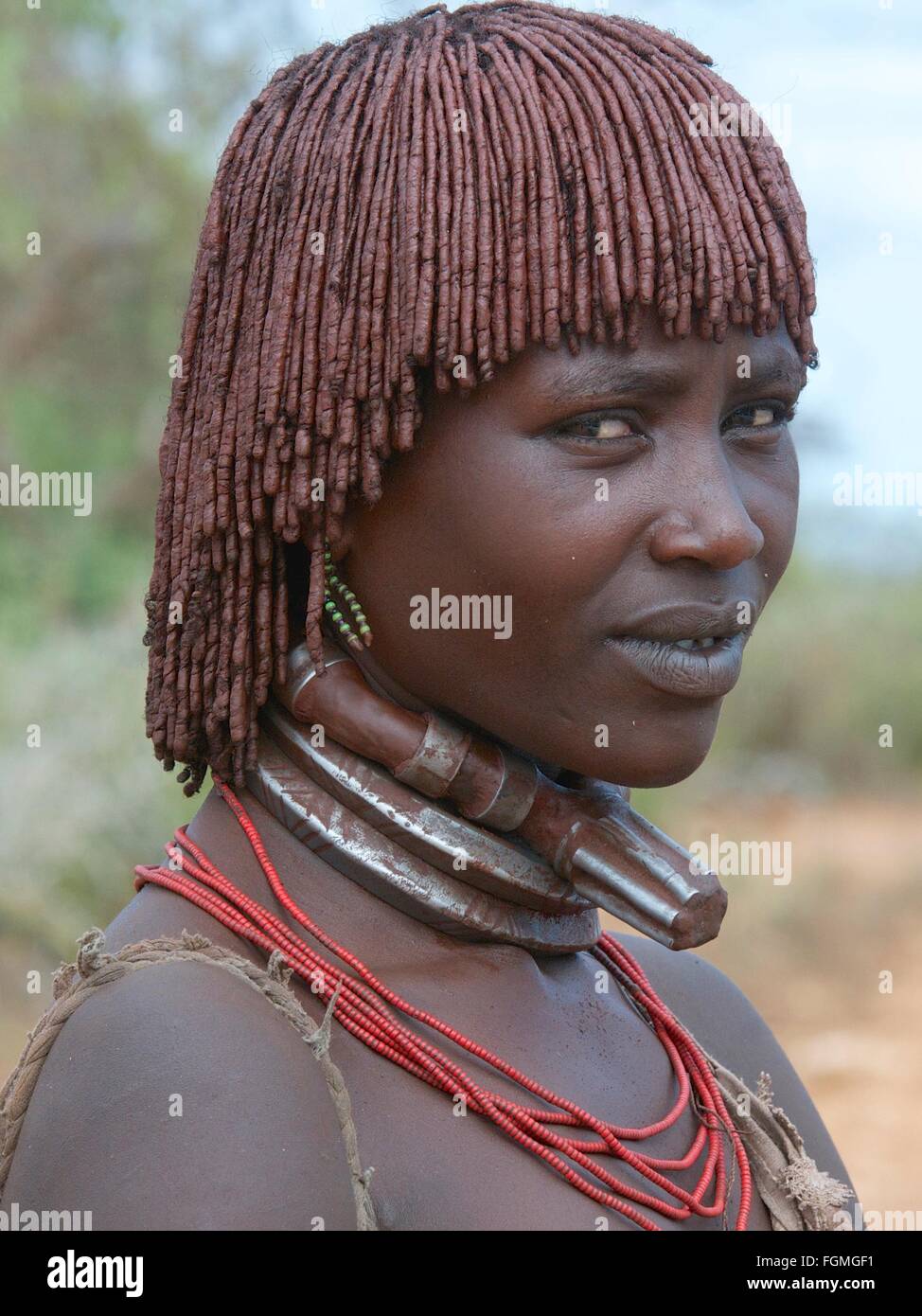 Southern Ethiopia-Hamer Tribe-Omo Valley Stock Photo - Alamy