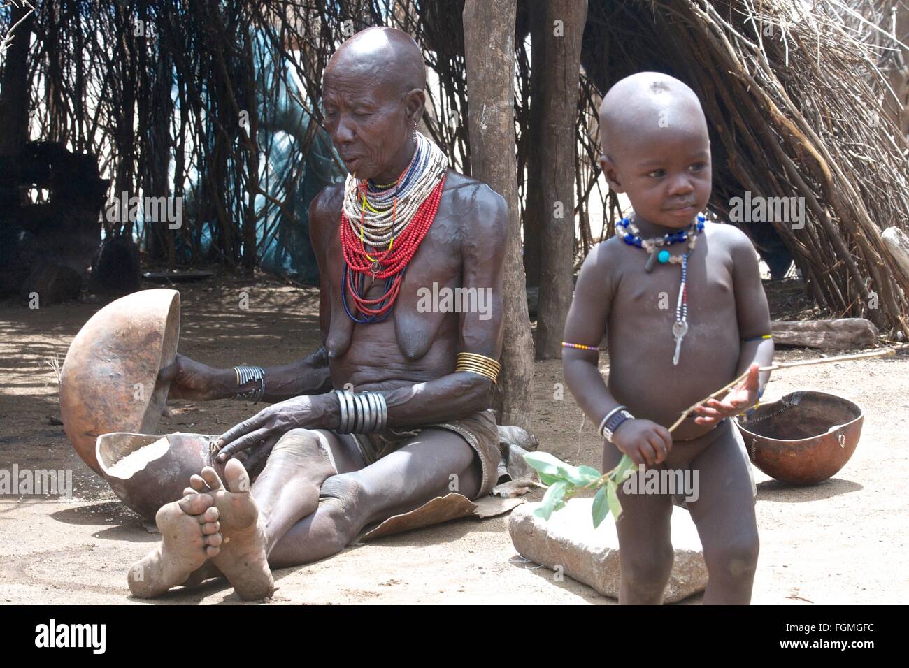 Southern Ethiopia-people and landscapes Stock Photo - Alamy