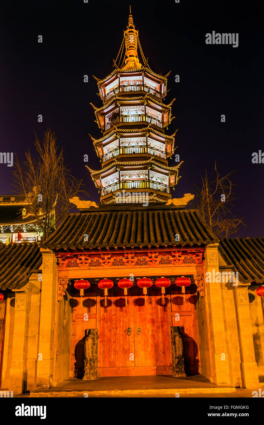 Buddhist nanchang nanchan temple tower hi-res stock photography and ...