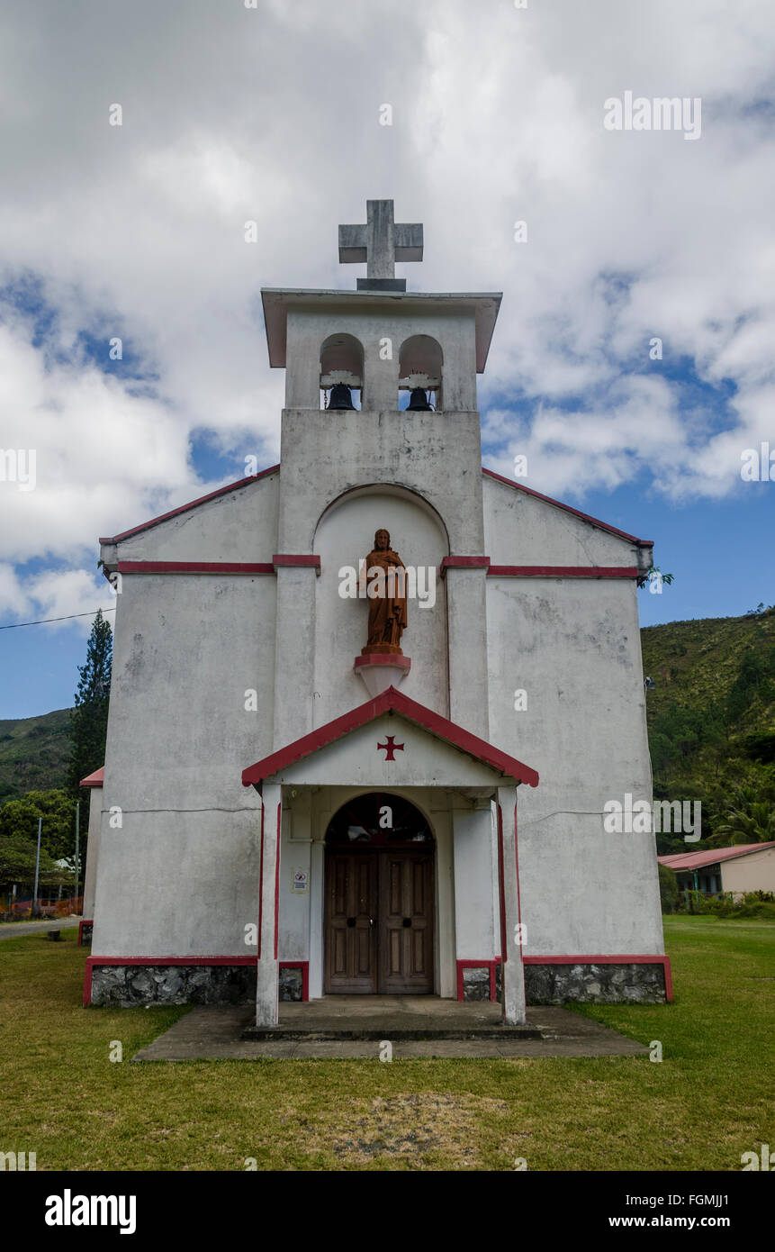old church new Caledonia Stock Photo - Alamy