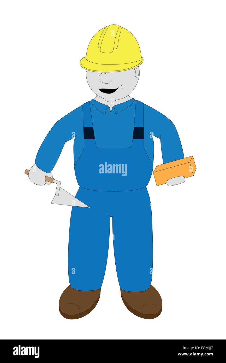 Constructor man Stock Vector Images - Alamy