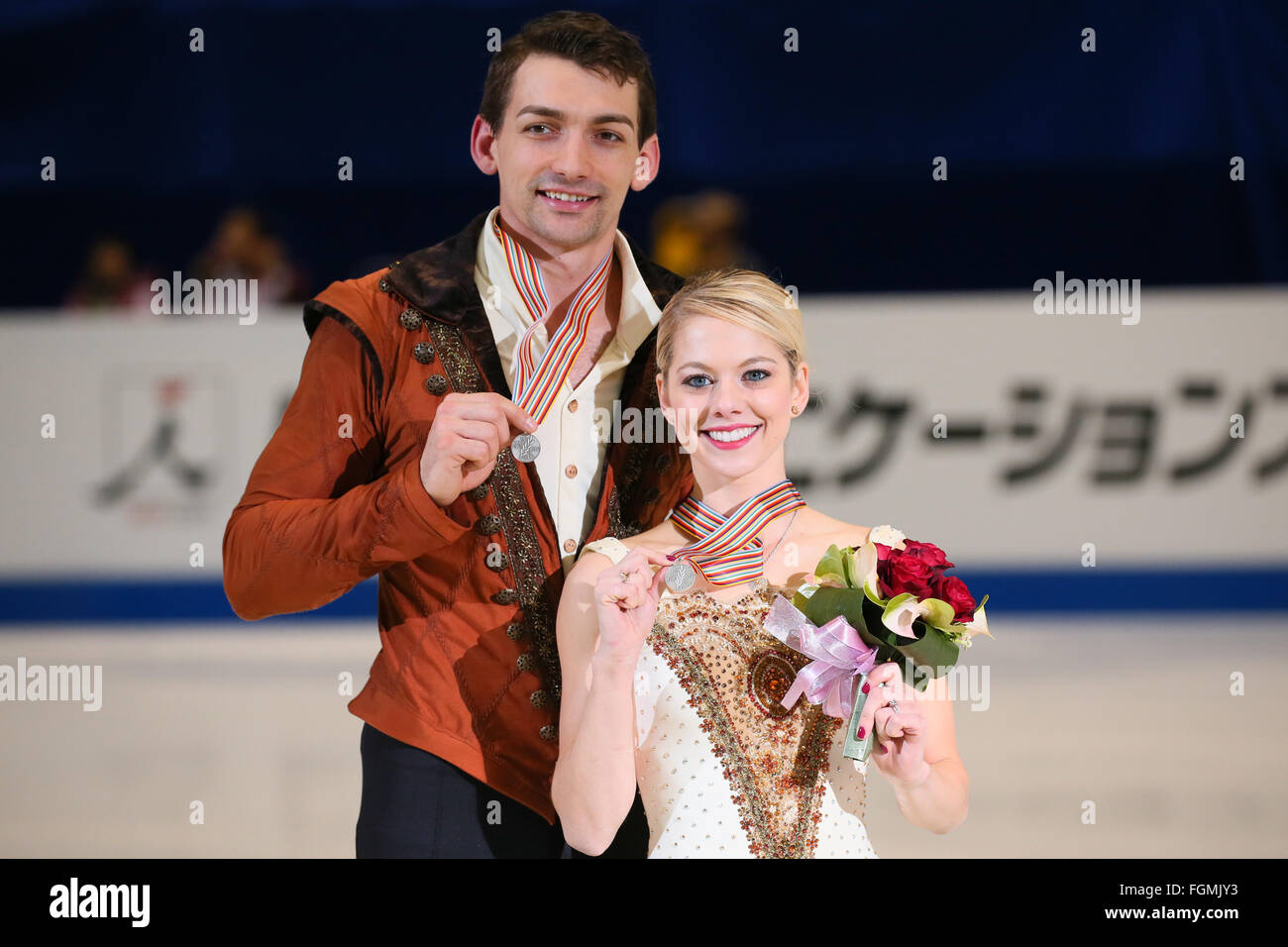 Alexa Scimeca & Chris Knierim (USA), FEBRUARY 20, 2016 - Figure Skating ...