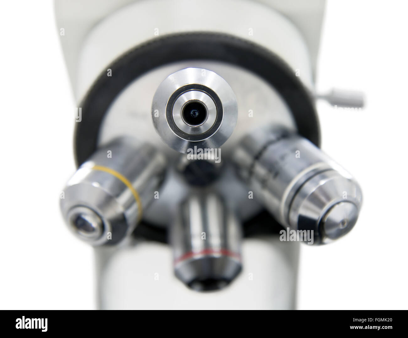 close-up microscope in laboratory Stock Photo - Alamy