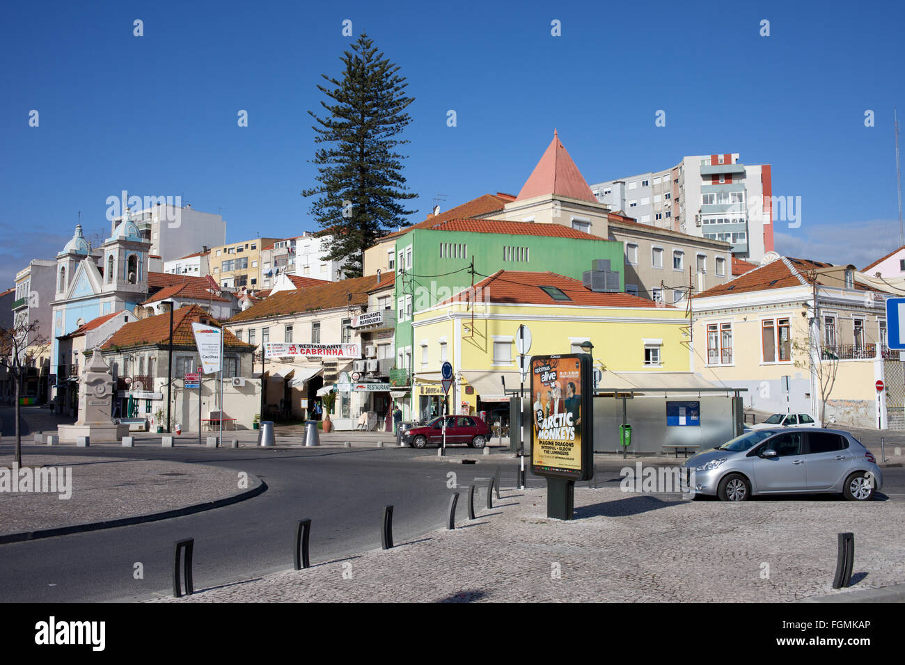 Portugal, city of Almada, Cacilhas Stock Photo - Alamy