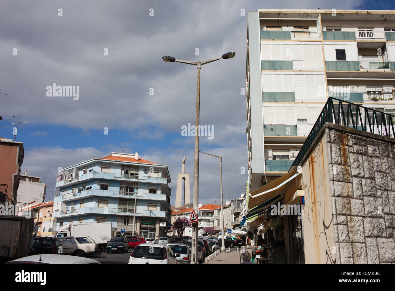 City of Almada in Portugal Stock Photo - Alamy