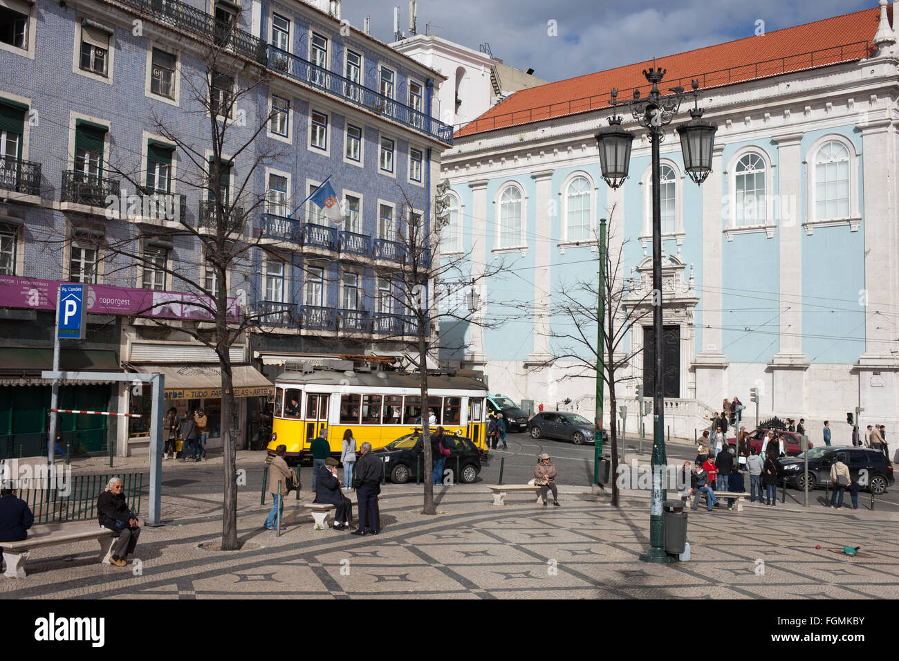 Plaza luis de camoes hi-res stock photography and images - Alamy