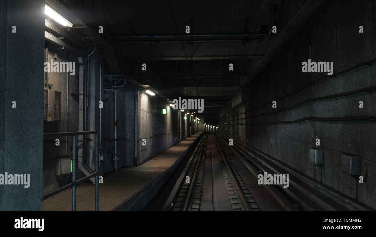 Subway rails hi-res stock photography and images - Alamy