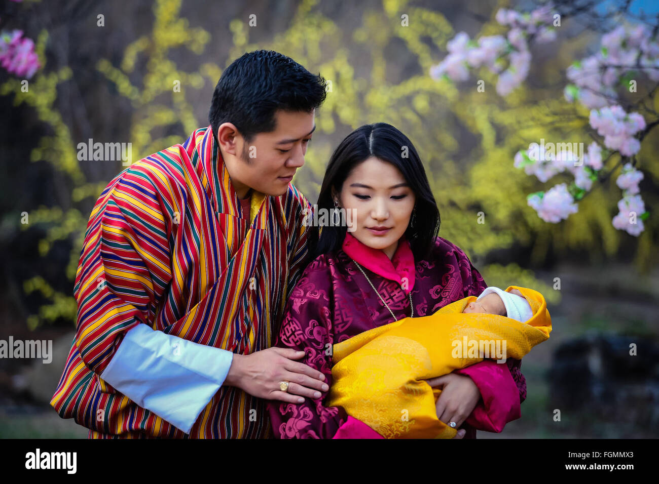 Bhutan King Queen High Resolution Stock Photography and Images - Alamy