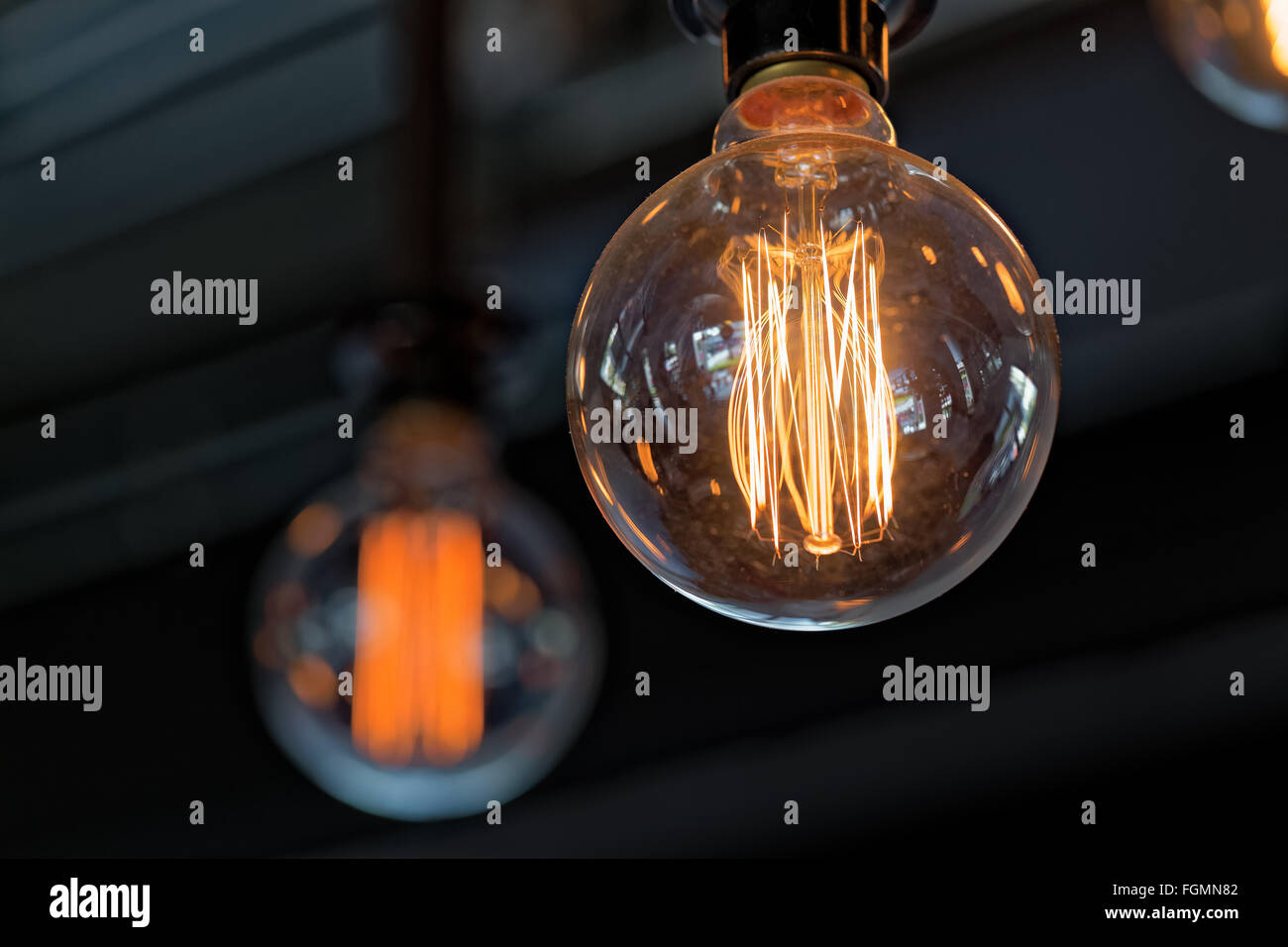 Interior decor lighting hi-res stock photography and images - Alamy