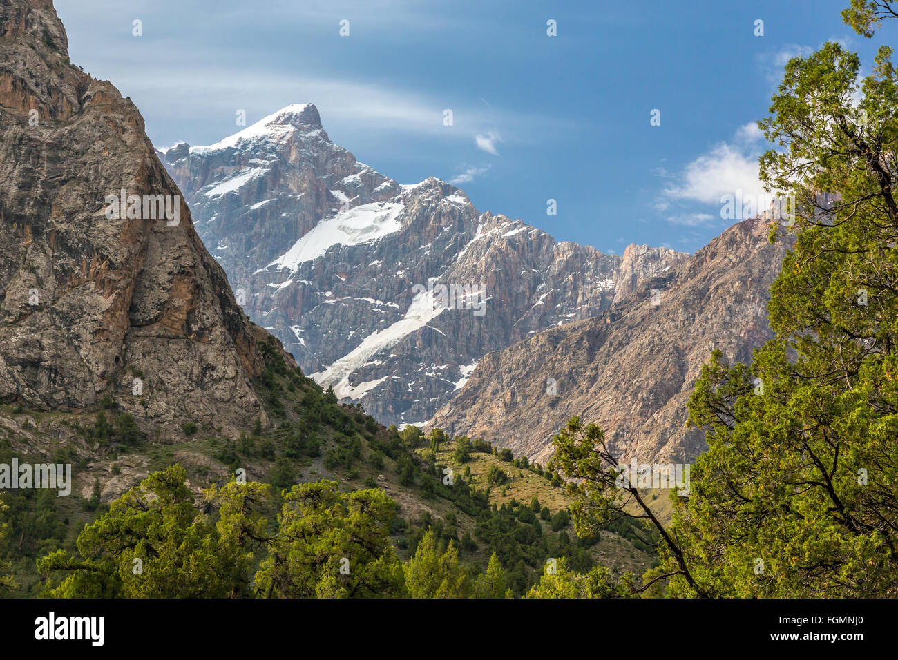Alpine landscape high altitude Stock Photo - Alamy