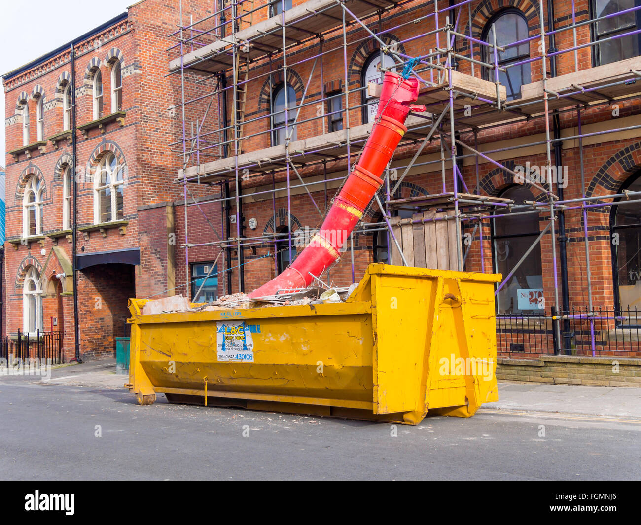 Converted skip hi-res stock photography and images - Alamy