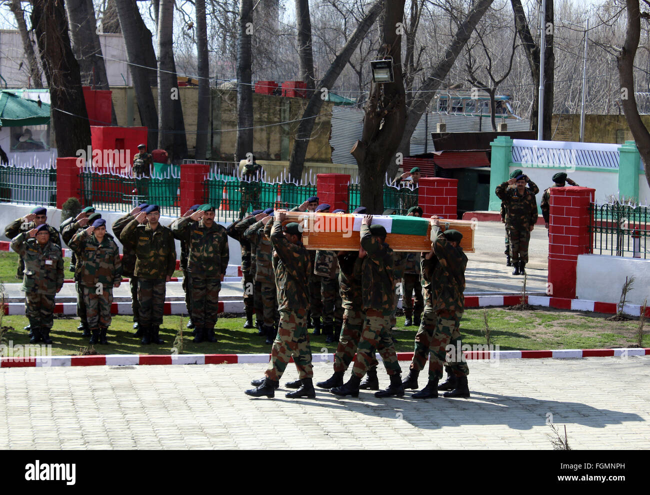 Indian soldier coffin hi-res stock photography and images - Alamy