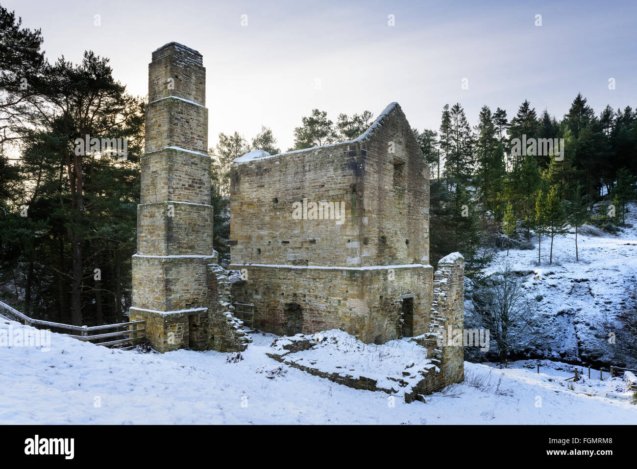 Shildon Engine House, Blanchland Stock Photo - Alamy