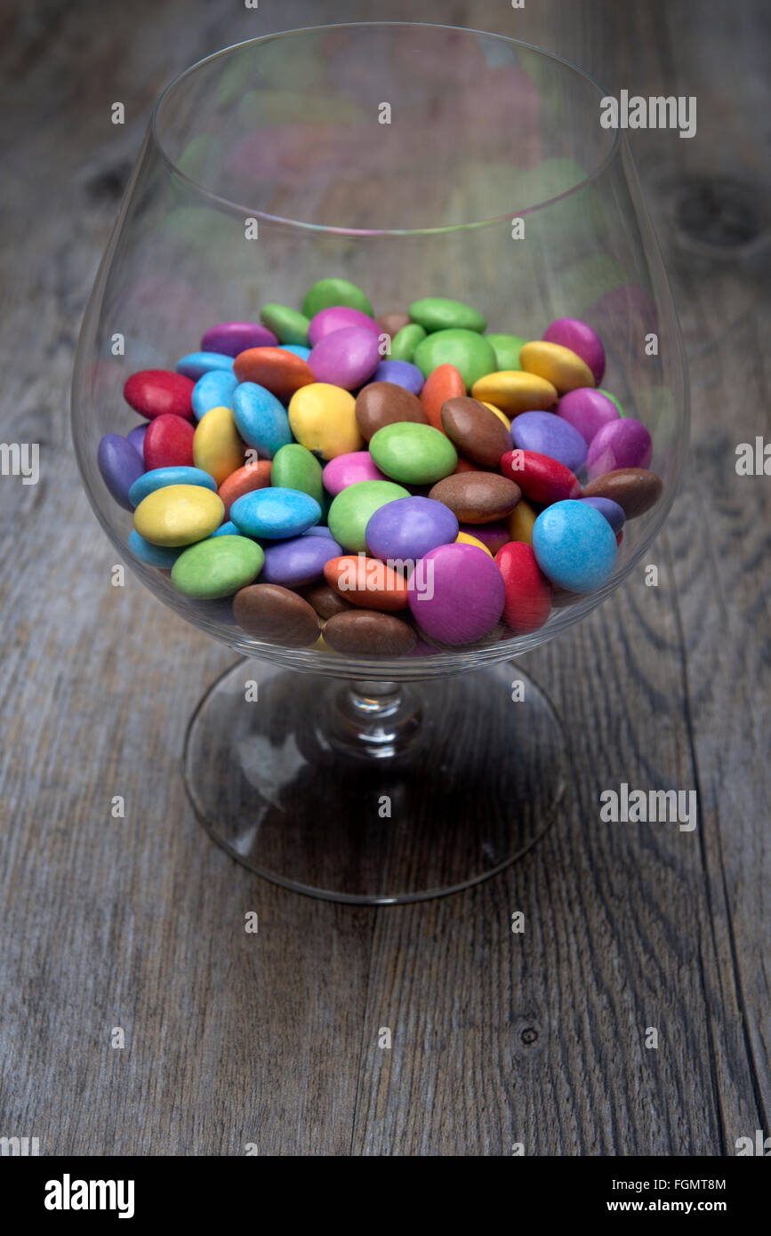Brandy Glass Full Of Brown M&Ms at Stephen Gallagher blog