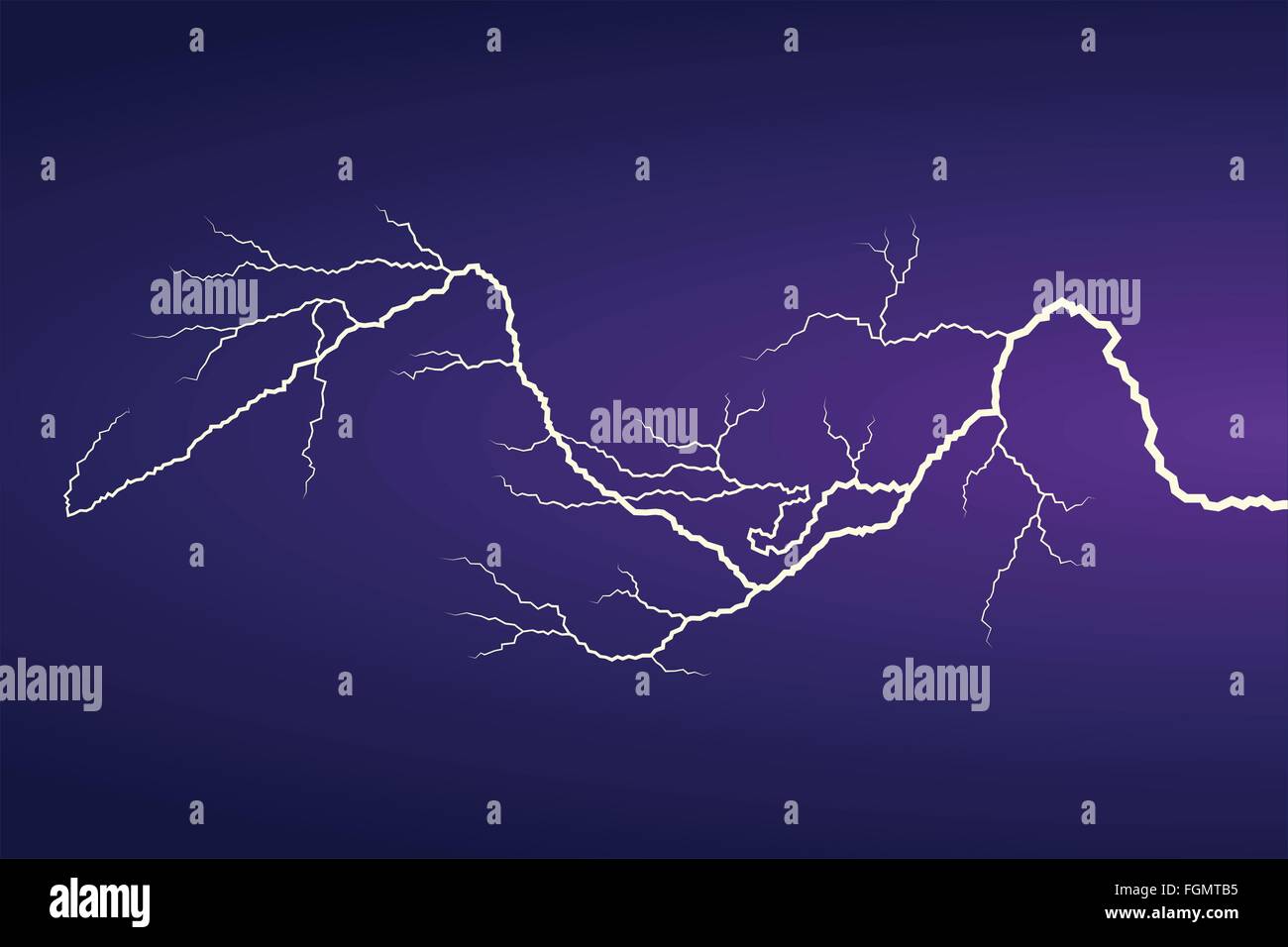 Lightning Strike Stock Vector Images - Alamy