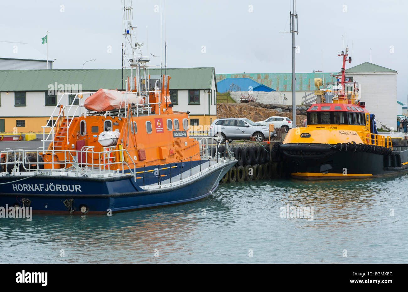 Hofn village hi-res stock photography and images - Alamy