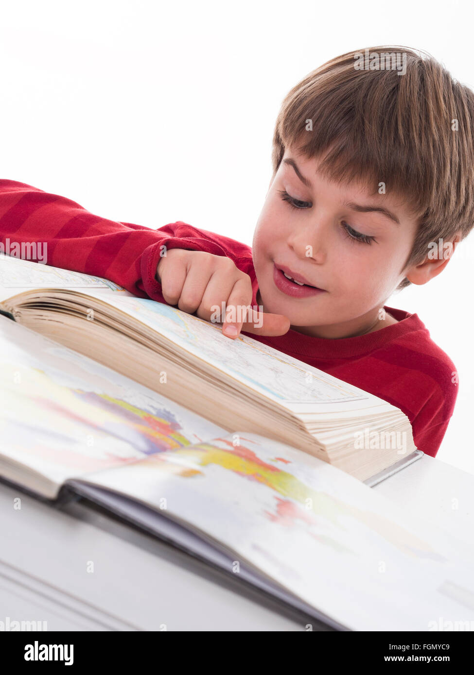 boy reading,education concept Stock Photo - Alamy