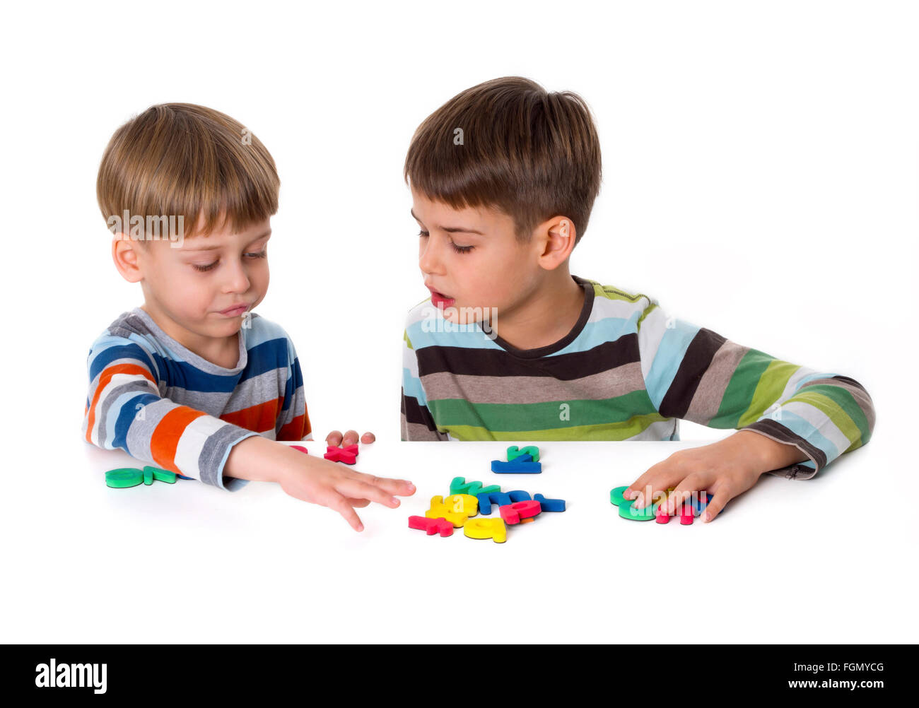 School children play table Cut Out Stock Images & Pictures - Alamy