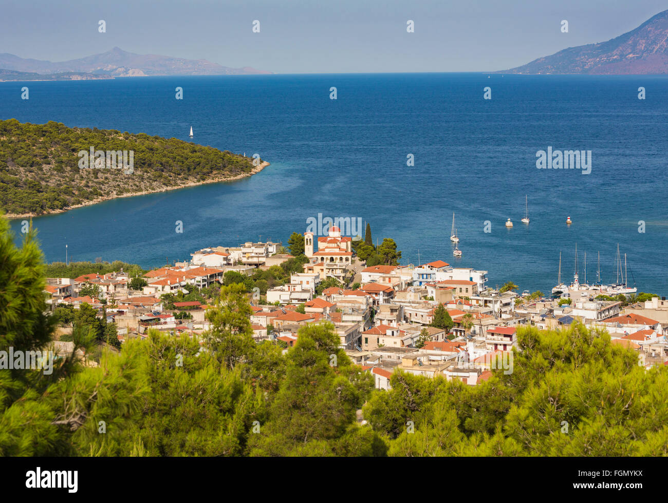 Palaia Epidavros also known as Archaia Epidaurus, Argolis, Peloponnese ...