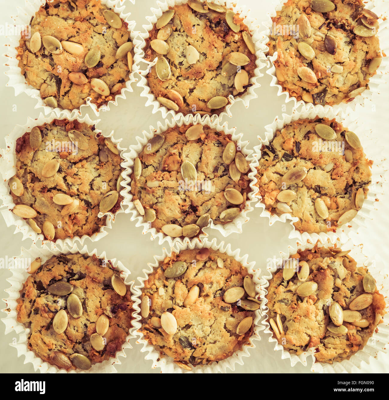 Aerial view of cupcakes hi-res stock photography and images - Alamy
