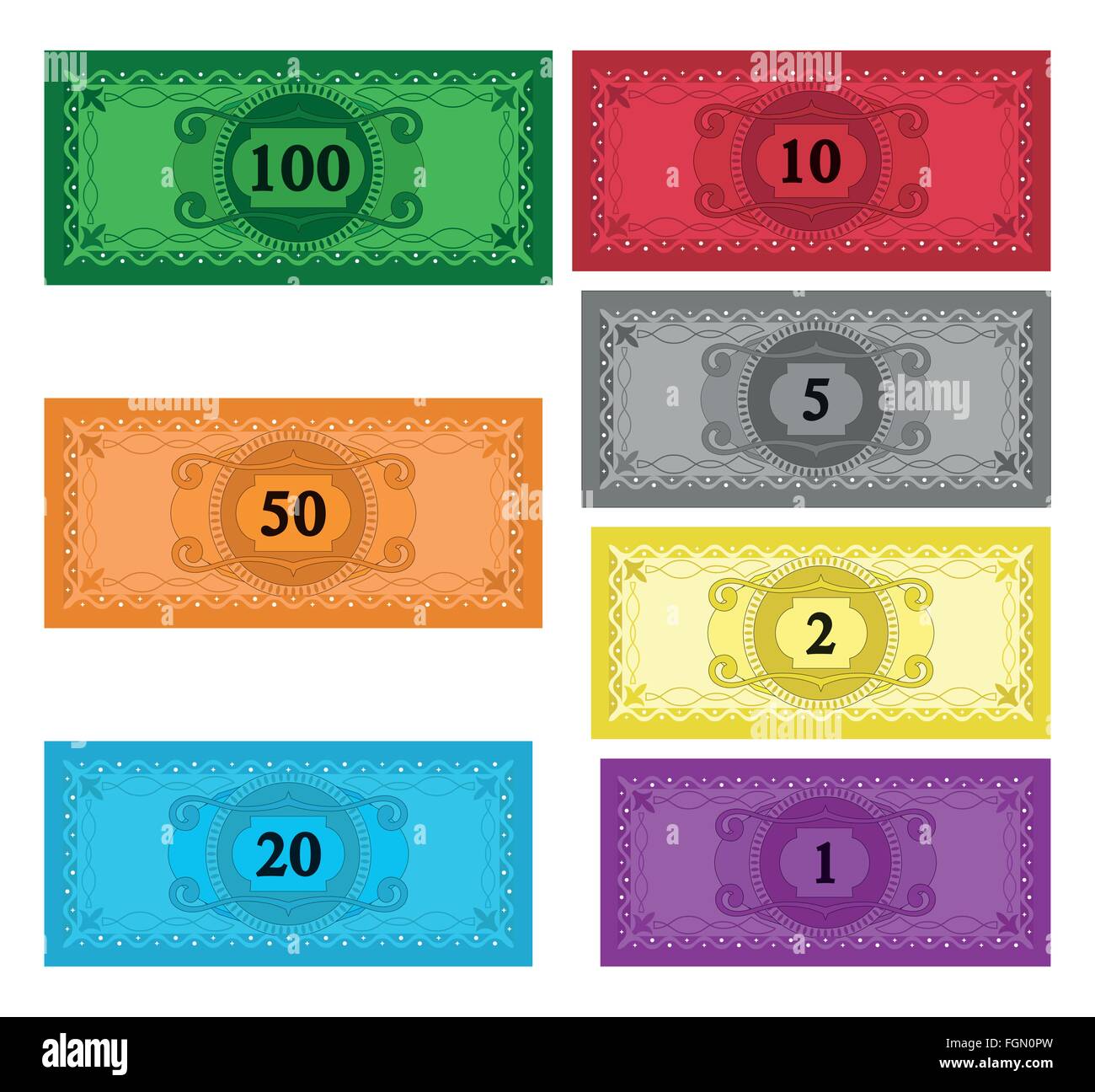 Euro paper money Stock Vector Images - Alamy