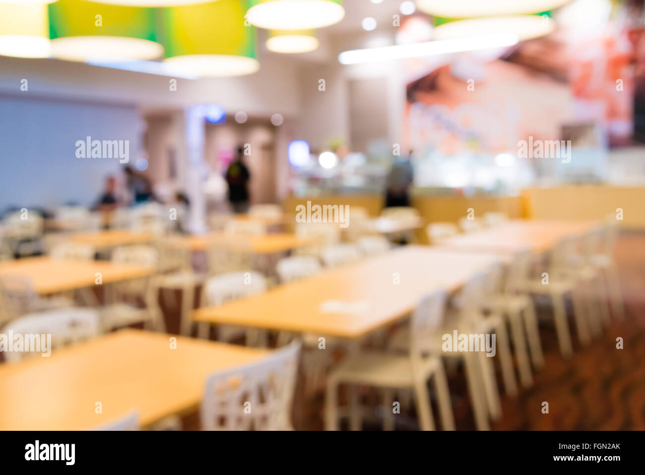 Abstract blurred background of restaurant with people Stock Photo - Alamy