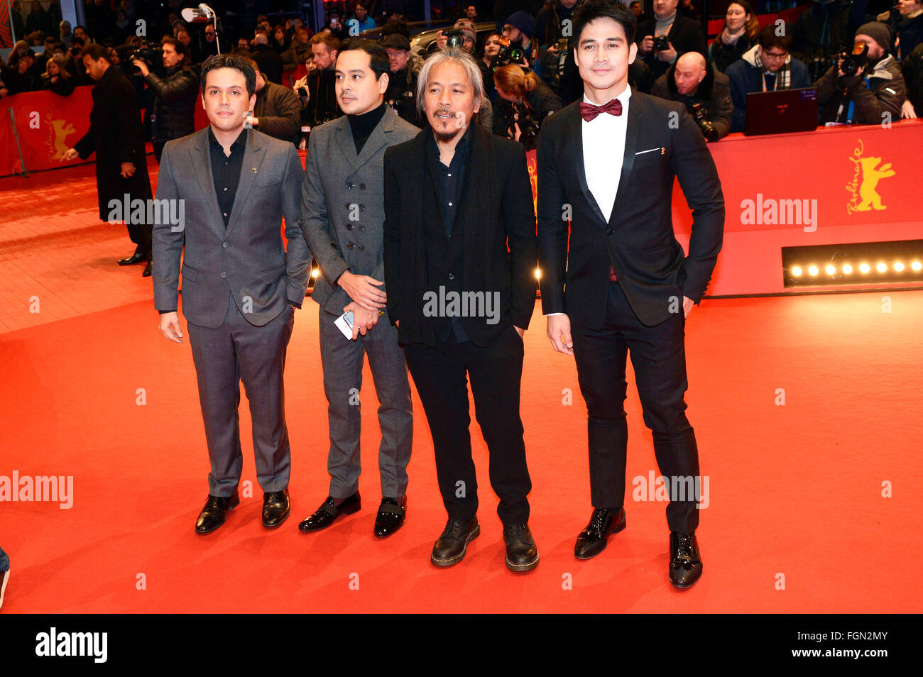 Paul Soriano, John Lloyd Cruz, Philippine director Lav Diaz and Piolo ...