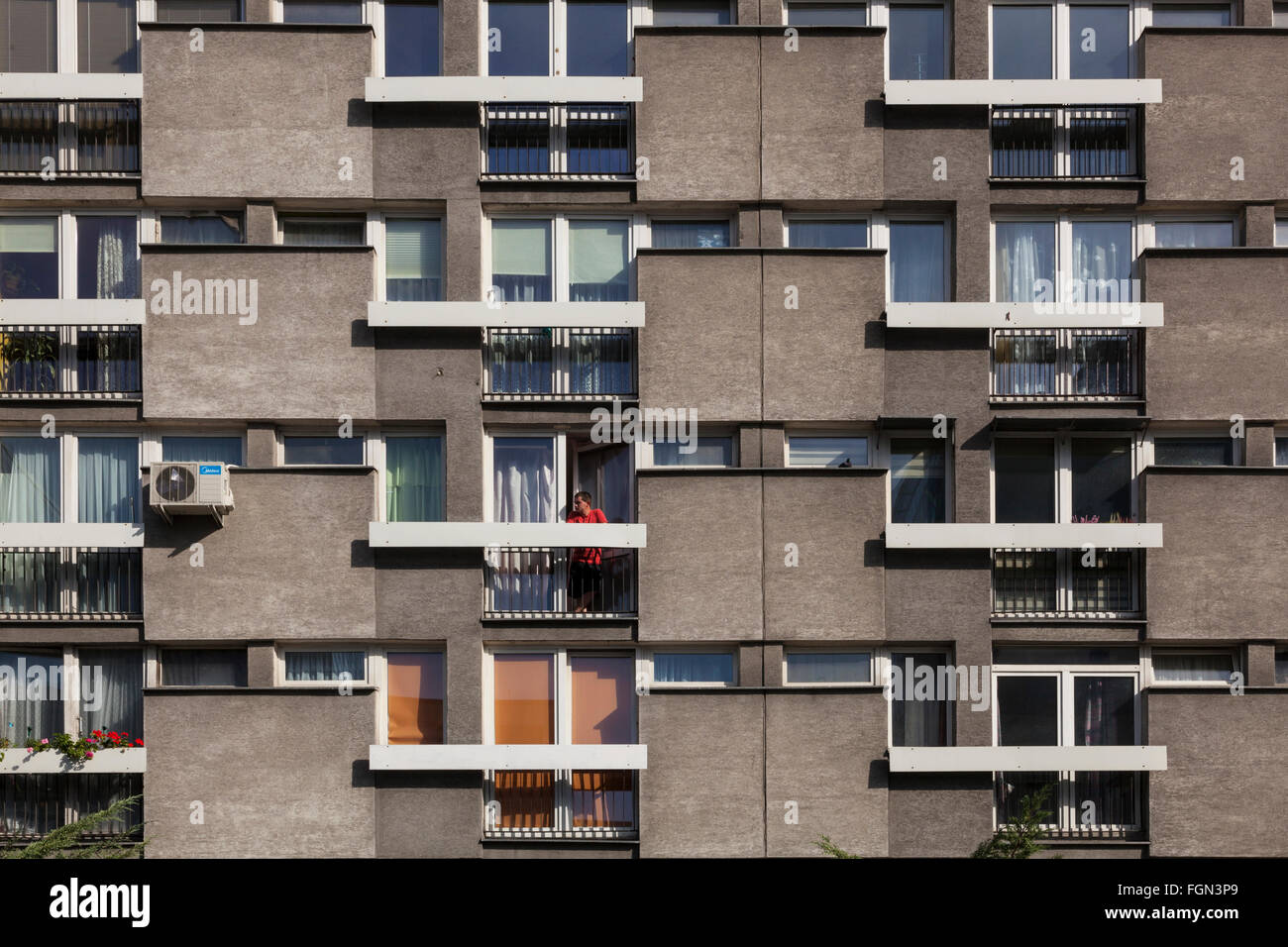 Soviet style apartment blocks hi-res stock photography and images - Alamy