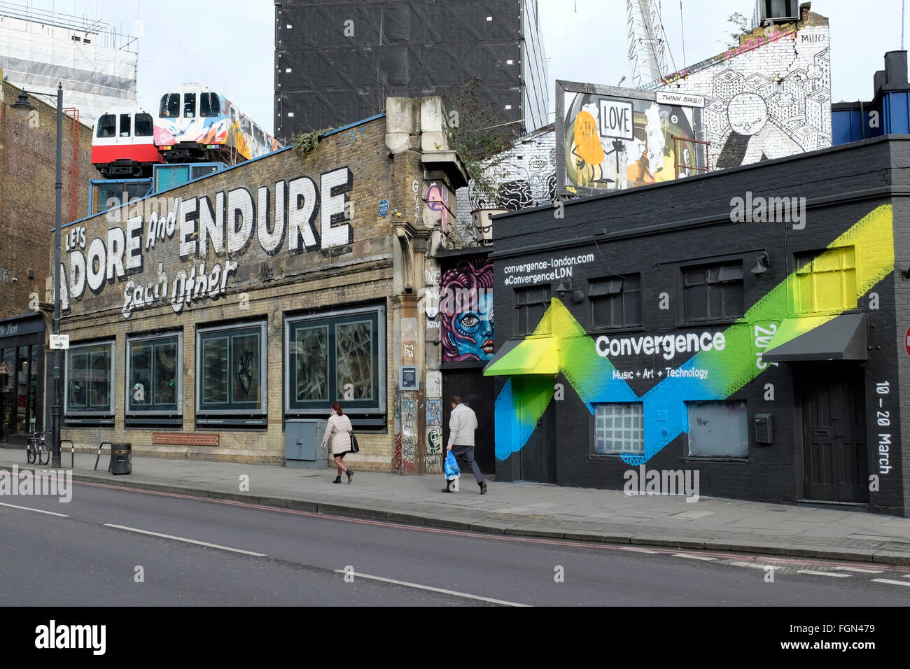 Great eastern street art hi-res stock photography and images - Alamy