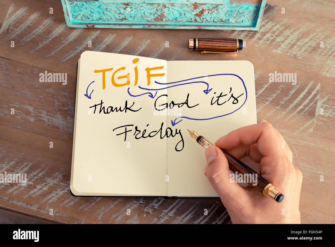 Thank god its friday hi-res stock photography and images - Alamy