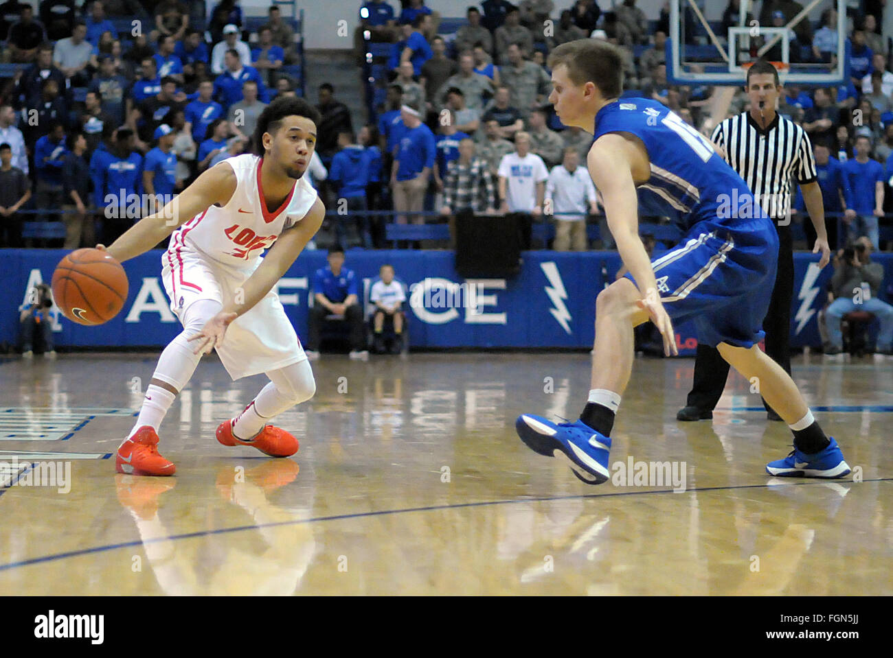 Colorado Springs, Colorado, USA. 20th Feb, 2016. New Mexico guard ...